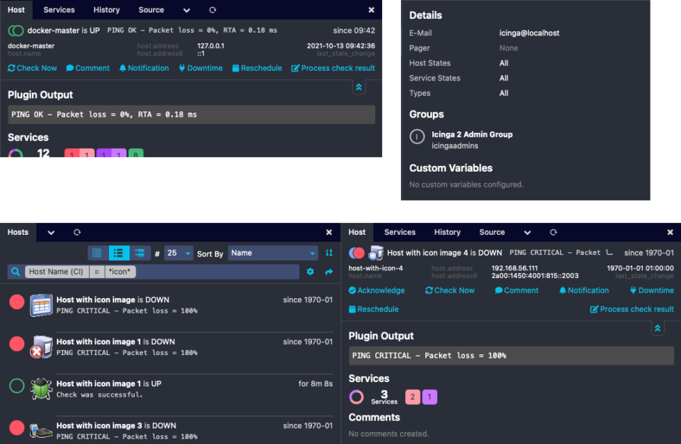 Polishing the Icinga DB Web User Interface